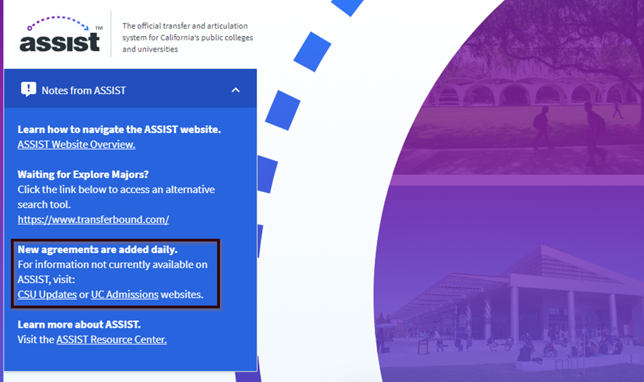 ASSIST Public Website